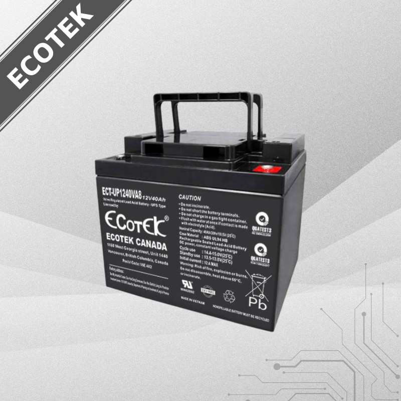 ẮC QUY ECOTEK ECT-UP1240VA8 (12V-40AH)